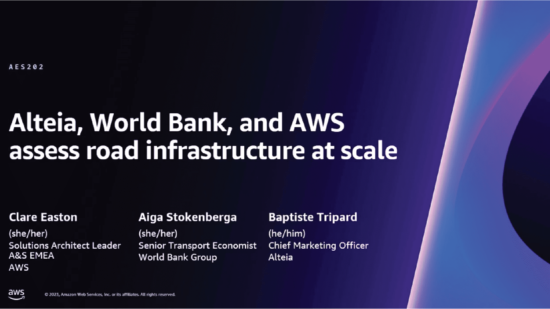 Alteia, World Bank, and AWS assess road infrastructure at scale ...