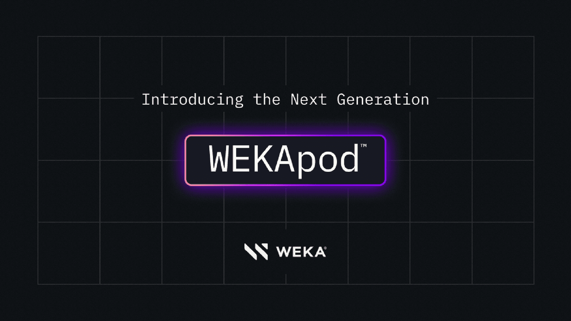WEKA Unveils Next-Gen WEKApod Appliances to Redefine AI Storage Economics